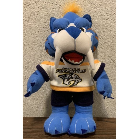 Steven Smith | Toys | Nashville Predators Nhl Mascot Gnash 95 Plush Figure Preds Steven Smith ...